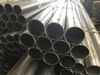 China Hot Dip Galvanized Round Welded Steel Tube Carbon Steel 6 - 350mm Outer Diameter for sale