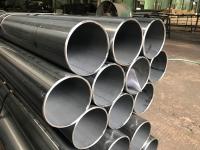 China Hot Dip Galvanized Round Welded Steel Tube Carbon Steel 6 - 350mm Outer Diameter for sale