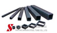 China Carbon Welded Black Rectangular Steel Tubing EN10219 ASTM / DIN Standard for sale