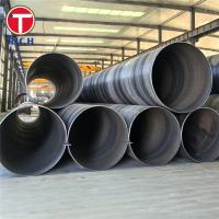 China ASTM A139 Carbon Steel Spiral Weld Steel Pipe For Fluid Transport for sale