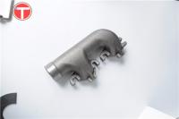 China QT450-10 Cnc Hose Nipple Machining Parts Cnc Machining Pipe Folding Exhaust Pipe for sale