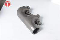 China QT450-10 Cnc Hose Nipple Machining Parts Cnc Machining Pipe Folding Exhaust Pipe for sale