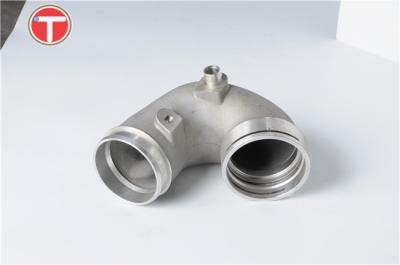 China ZL102  Cnc Machining Aluminum Screw Parts Precis Cnc Machining Exhaust System for sale