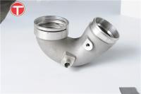 China ZL102  Cnc Machining Aluminum Screw Parts Precis Cnc Machining Exhaust System for sale