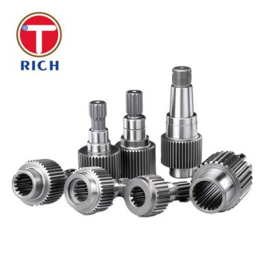 China CNC Machining Metal Parts 4mm Geared Shaft Gear Shaft Nissan for sale