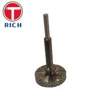 China Steel CNC Machining Center Steel 1045/1020 Customized Machining Parts For Adjusting Bolt Knurled Knob for sale