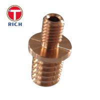 China Cnc Turning Machine  Cnc Metal Brass For Sensor Connector for sale