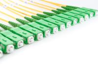 China Yellow SC To SC Fiber Cable Low Attenuation SC SC Patch Cord ODM for sale