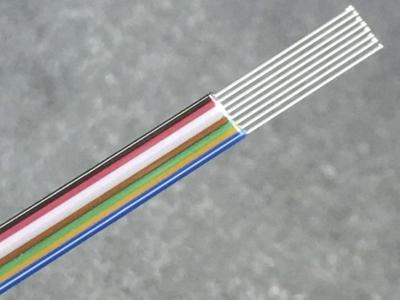 China 1310nm Ribbon Optical Fiber Single Mode Multimode Cable Optical Fiber For And Wide Temperature Range for sale