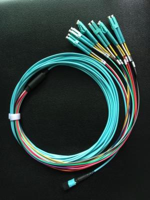 China Durable MPO Fiber Jumper 0.9mm 2.0mm 3.0mm Multimode Fiber Jumpers for sale