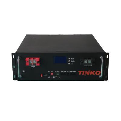 China 51.2V 100Ah LiFePO4 Rack Battery for Solar and Telecom for sale