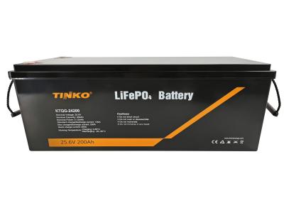 China 5.12kwh High Energy 24V 200AH Lifepo4 Battery For Solor Energy Storage for sale