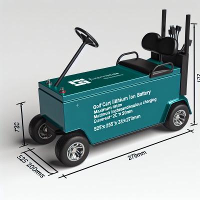 China 51.2V 230Ah Golf Cart LiFePO4 Battery with 6000+ Cycles for sale