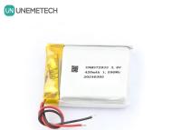 China Customized 3.8V 420mAh High Voltage Lipo Battery 372933 4.35V Lithium Battery For Smart Watches for sale