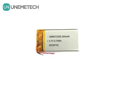 China 3.7V Lipo Rechargeable Battery 372328 3.7V 200mAh Li ion Polymer Battery for Electronic Products for sale
