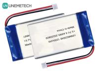 China Rechargeable Lithium Polymer Battery 3.7 V 1200mah 4.44 Wh 823046 Pouch Polymer Battery for sale