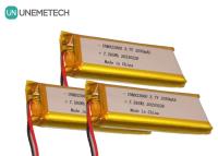 China Customized Long Cycle Life Lipo Battery Pack 3.7V 2050mAh 923060 For Digital Products for sale