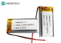 China UL1642 Certificates Rechargeable Lipo Battery 902040 3.7V 730mAh for Mobile Device for sale
