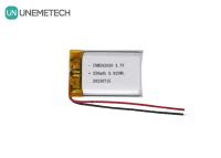 China UNEMETECH 3.7V 250mAh Rechargeable Lithium Polymer Battery 502030 for Beauty Devices for sale