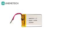 China Rechargeable Lipo Batteries 502030 / 3.7V 260mAh Small Custom Lithium Polymer Battery for sale