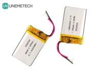 China Rechargeable Lipo Batteries 502030 / 3.7V 260mAh Small Custom Lithium Polymer Battery for sale