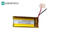 China 600mAh Custom Silver Li ion Battery / 851838 3.7V Wearing Device Lithium ion Polymer Battery for sale