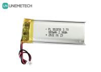 China Customized Rechargeable Polymer Lithium Battery 802050 3.7V 800mAh Li Poly Battery for Call Light for sale