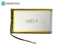 China 3.7V 3000mAh Rechargeable Li-ion Battery 605080 with PCB and Wire Connector for Electronics for sale