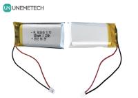 China 3.7V 600mAh Rechargeable Li Polymer Battery 802040 for Electronic Products for sale