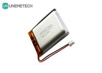 China UNEMETECH 3.7V 1100mAh Lithium Polymer Battery / Long Cycle Life Rechargeable Lipo Battery 103035 for sale