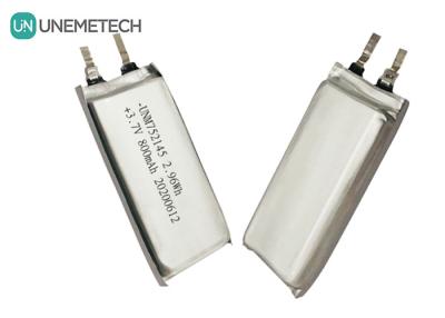 China MSDS Approved 3.7V 800mAh Rechargeable Lithium Polymer Battery 752145 for Wearable Devices for sale