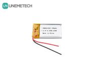 China 3.7V 80mAh 321525 Rechargeable Lithium Ion Polymer Battery Charging 1C For Electronic Products for sale