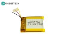 China Silver 3.7V 170mAh Custom Li-polyer Batteries 362027 for Portable Printer Medical Device for sale