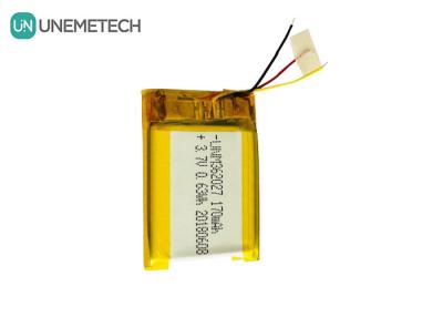 China Silver 3.7V 170mAh Custom Li-polyer Batteries 362027 for Portable Printer Medical Device for sale