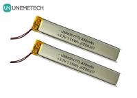 China 5.0*12.0*73.0mm Lithium Polymer Battery / 3.7V 430mAh 501273 Thin Lipo Battery for Bluetooth Devices for sale