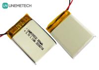 China GPS Tracker Custom Lithium Polymer Battery / 3.7V 300mAh 392532 Rechargeable Lipo Battery for sale