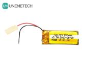 China Lithium Polymer Li-Ion Battery 3.7V 150mAh 501229 for Electronic Equipment Parts for sale