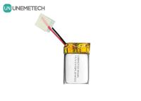 China 85mAh 3.7V Small Lithium Polymer Battery 421522 Rechargeable With PCM And Lead Wire​​s for sale