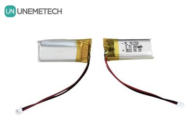 China 3.7V 200mAh Single Cell Lithium Polymer Battery 701330 Pouch Battery for Headsets for sale