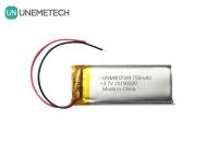 China Beauty Apparatus Lithium Polymer Battery 3.7V 750mah 802049 1C Discharge Li Poly Battery for sale