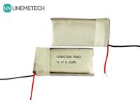 China 3.7V 60mAh Ultra Small Rechargeable Lipo Battery 351220 For Wearable Products for sale