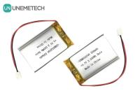 China 552540 Prismatic Silver Rechargeable Lipo Batteries 3.7V 550mAh For PET Tracker for sale