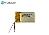 China Wireless Headsets Rechargeable Li Poly Battery 3.7V 60mah Small Li-Polymer Battery 301222 for sale