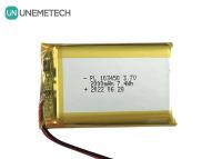 China 3.7V 2000mAh Rechargeable Lithium Polymer Battery 103450 Large Capacity for Electric Breast Pump for sale