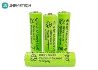 China Long Cycle Life NiMH AA 1.2V 600mAh Rechargeable Battery AA600 For Toys for sale
