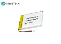 China 853639 4.35V 1700mAh Polymer Li Ion Battery High Voltage For Body-Worn Camera for sale