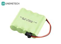 China 4.8V Nickel-Metal Hydride Battery 2800mAh Rechargeable AA Battery Packs for sale