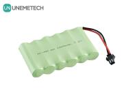 China 7.2V NiMH Battery Packs 1800mAh Nickel Metal Hydride Batteries For Remote Control Vehicle for sale