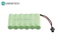 China 7.2V NiMH Battery Packs 1800mAh Nickel Metal Hydride Batteries For Remote Control Vehicle for sale