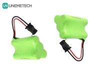 China Ni-MH AAA Rechargeable Battery 4.8V 4S NiMH Battery Packs 900mAh For Instrument for sale